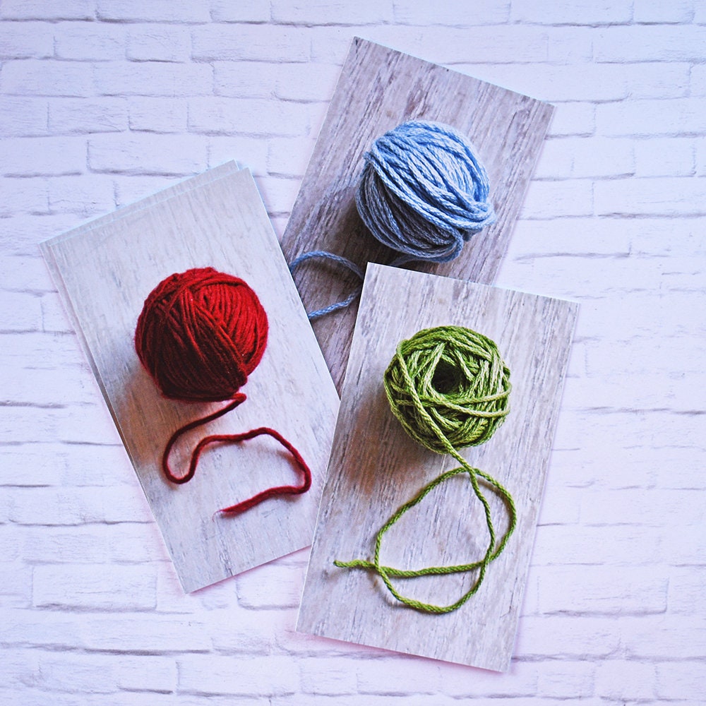 Knitting Gift Card, Set, Gift Card, Gift Tags, Knitting Gift Tags, Hand ...