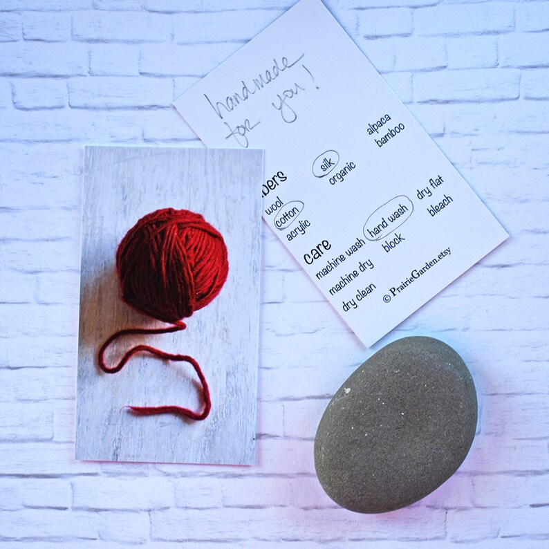 Knitting Gift Card, Set, Gift Card, Gift Tags, Knitting Gift Tags, Hand ...