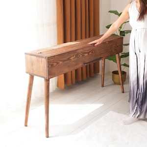 Solid Wood Piano Stand, Large Digital Keyboard Stand, Kids Piano ...