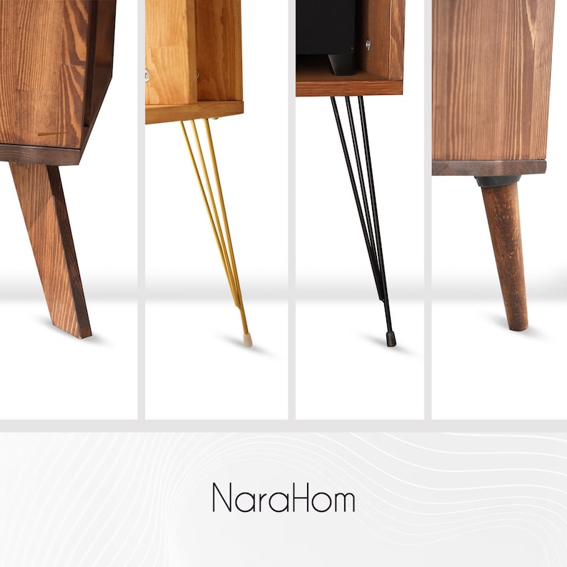 Large Record Player Stand, Turntable Station With Storage - Etsy Australia