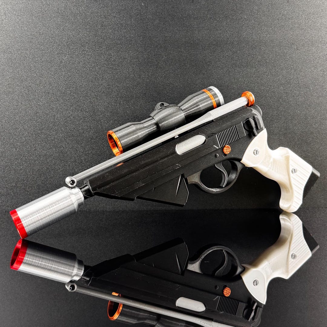 X-8 Sniper Blaster Cosplay Prop Replica, Post Apocalyptic Larp Weapon ...