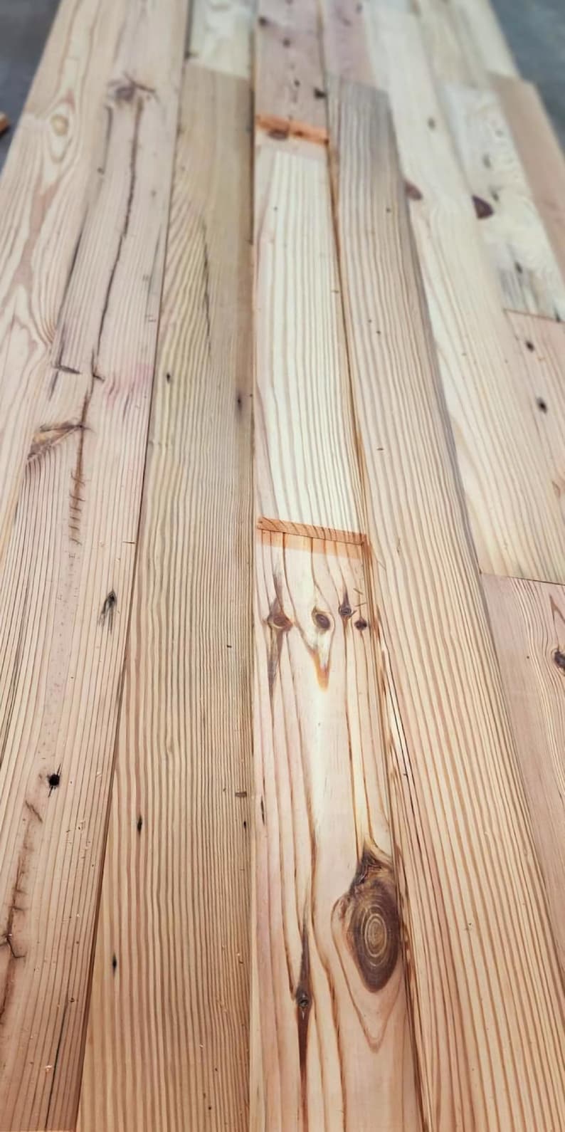 Reclaimed Heart Pine Plank Bundles for Home Improvement, Projects, DIY ...