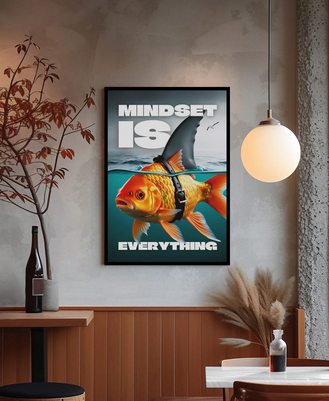 Goldfish Mindset Powstah - Etsy