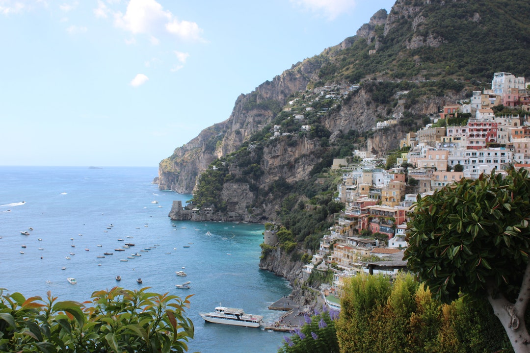 Postcard From Positano, Italy: Hi-res Digital Wall Art - Etsy