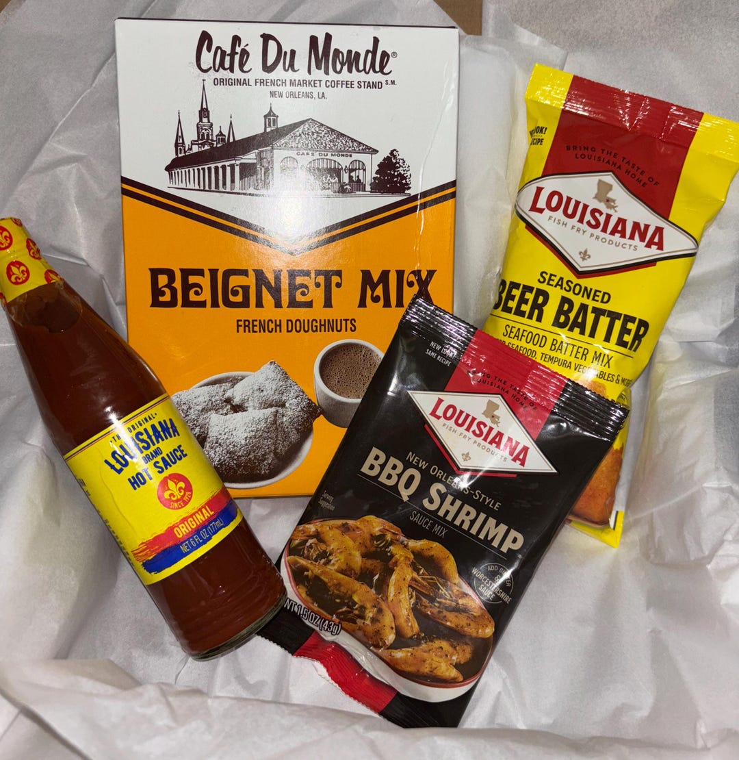 Louisiana Treat Box Hot & Sweet Missing Home Louisiana Goodness Taste ...