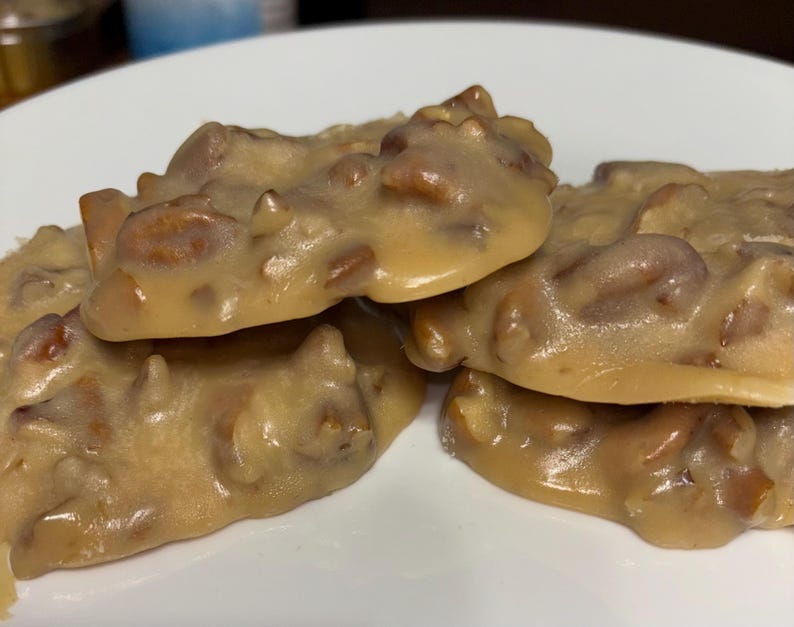 1 Dozen (12)louisiana Pralines Made With Pecans Valentine Day Treat ...