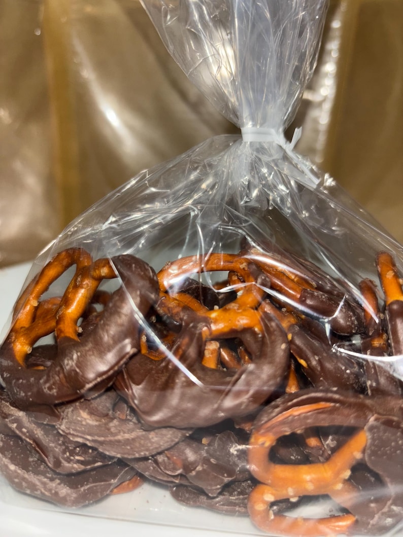 Chocolate Covered Pretzels - Etsy