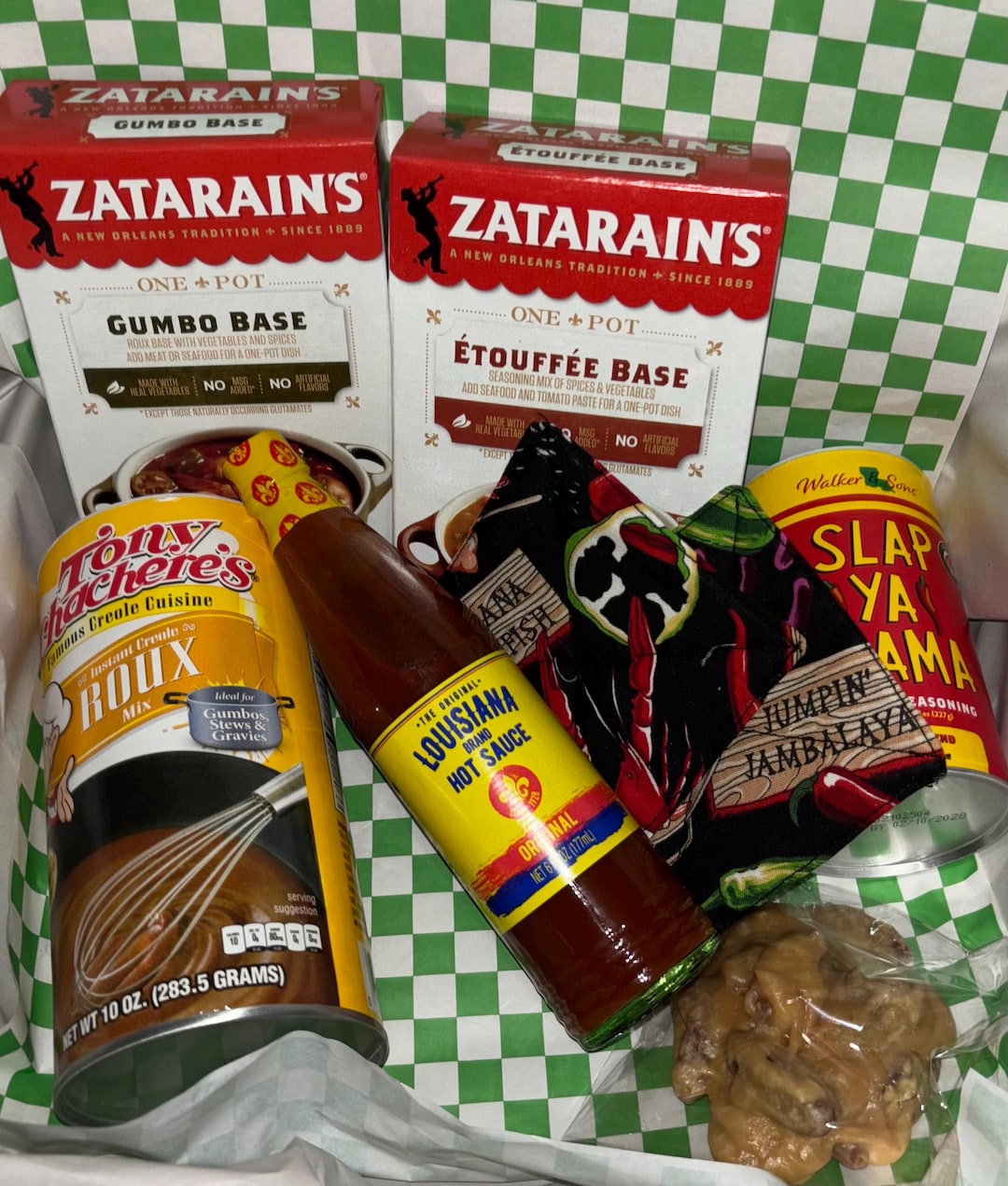 Louisiana Cajun Spice Gift Box Missing Home Louisiana Gift Basket ...