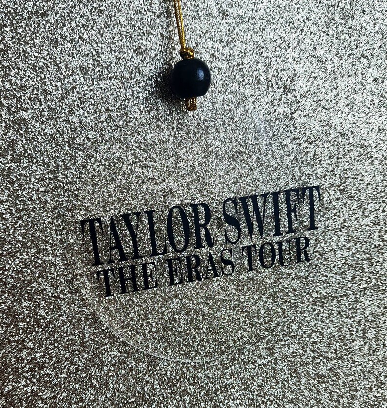 Taylor Swift the Eras Tour Ornament Clear Acrylic Ornament - Etsy