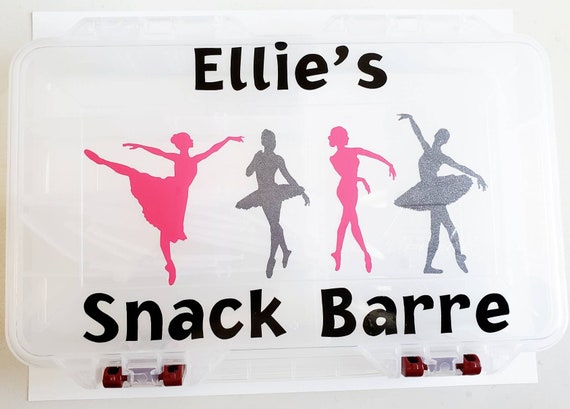 Customized Snack Box Ballet Barre | Etsy