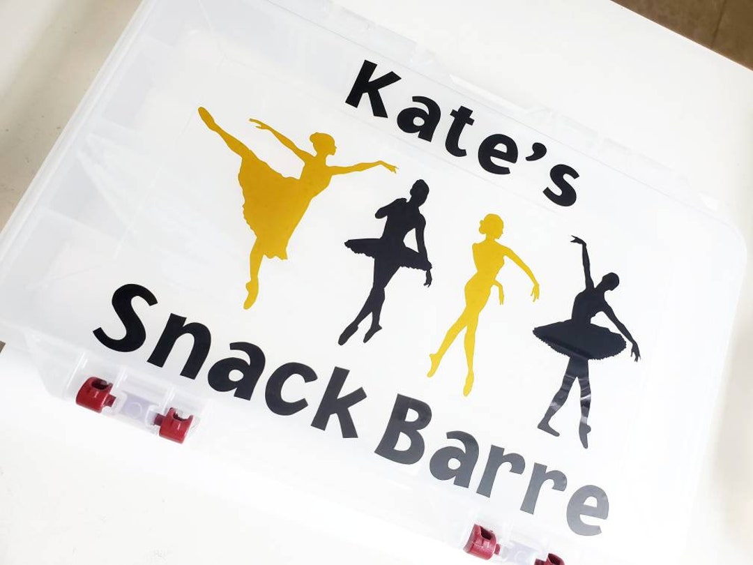 Customized Snack Box Ballet Barre Personalized Snackle Box - Etsy