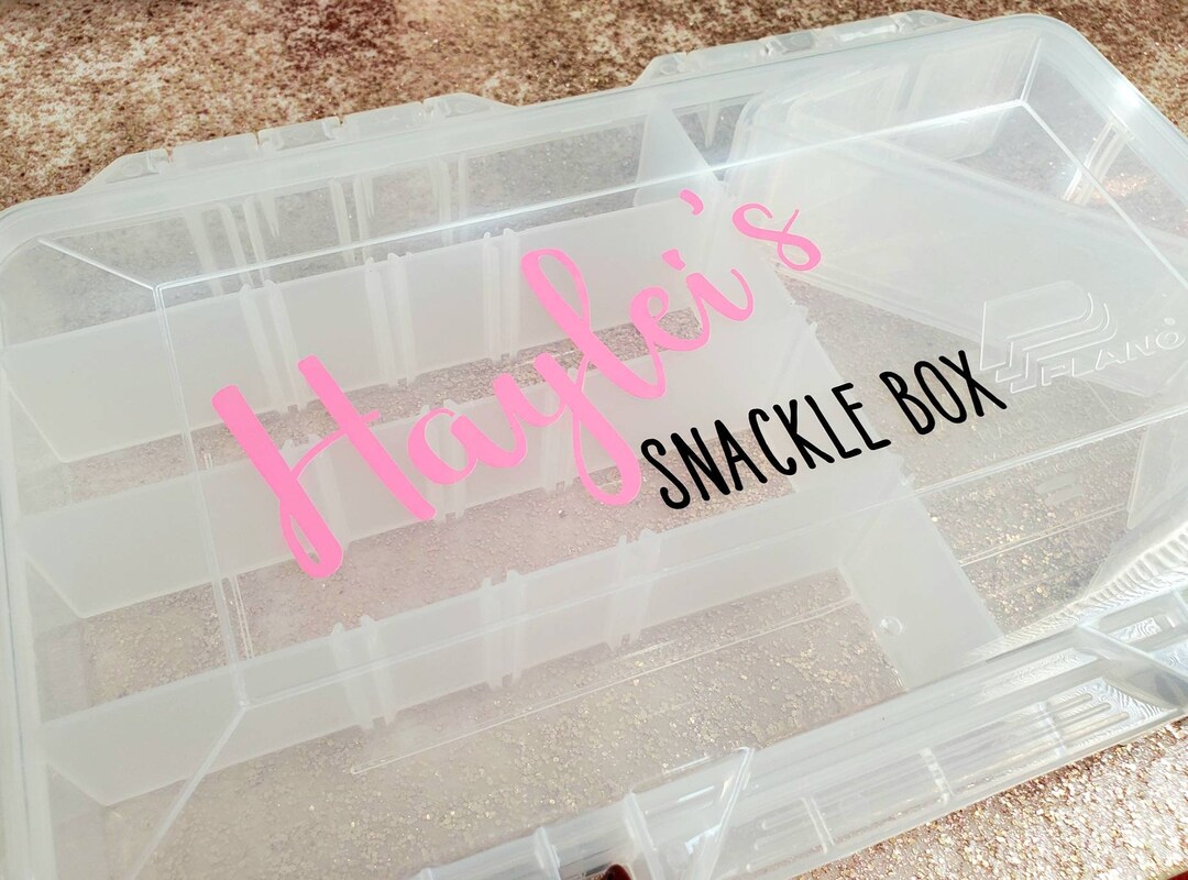 Customized Snack Box Personalized Name Snackle Box Custom Name Box - Etsy