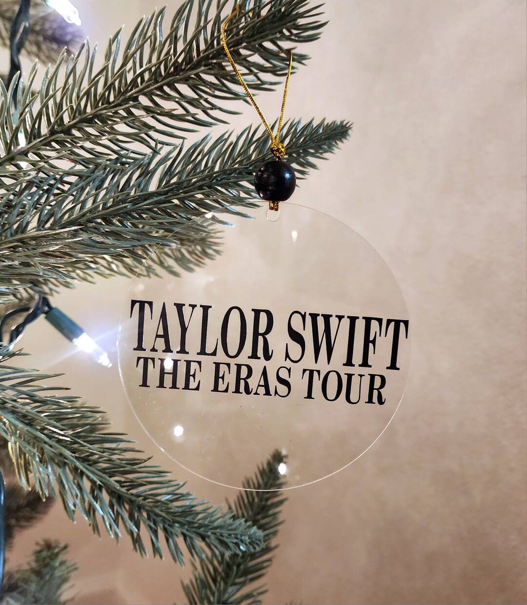 Taylor Swift the Eras Tour Ornament Clear Acrylic Ornament - Etsy