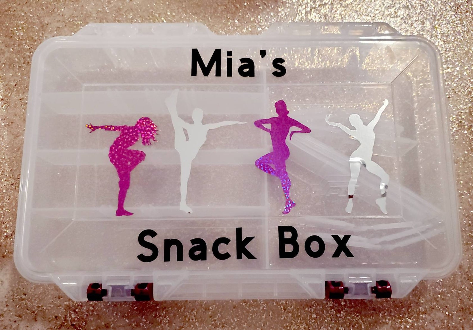 Customized Snack Box Hip Hop Jazz Dance Custom Name Snack | Etsy