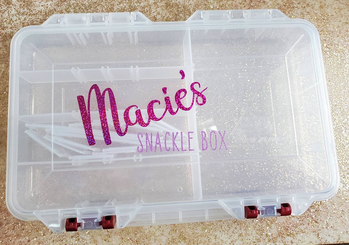 Customized Snack Box Personalized Name Snackle Box Custom - Etsy