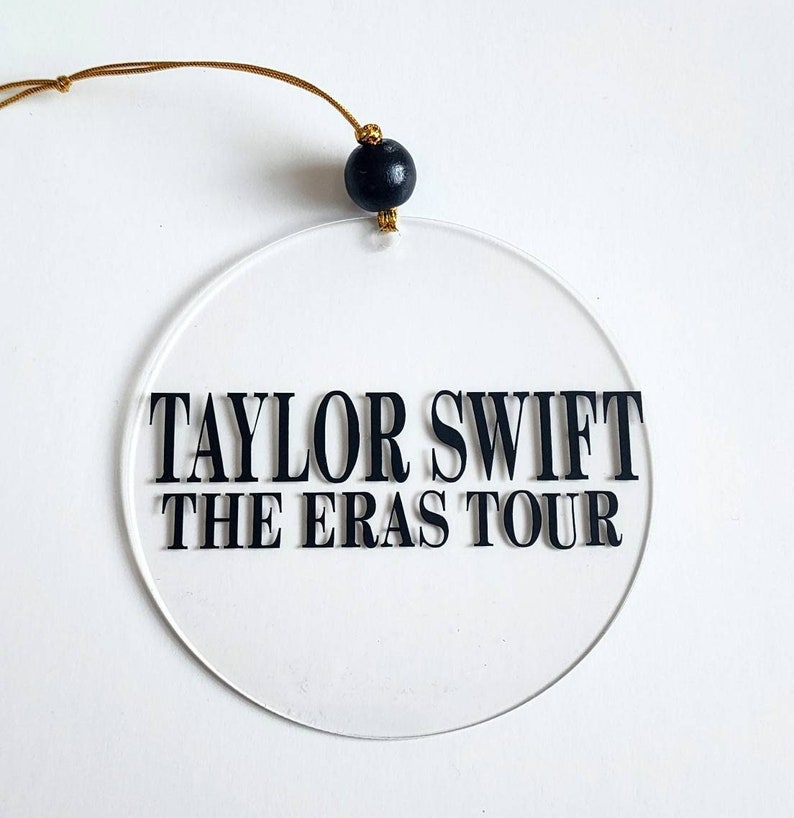 Taylor Swift the Eras Tour Ornament Clear Acrylic Ornament - Etsy