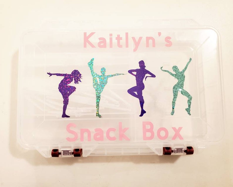 Customized Snack Box Hip Hop Jazz Dance Custom Name Snack | Etsy
