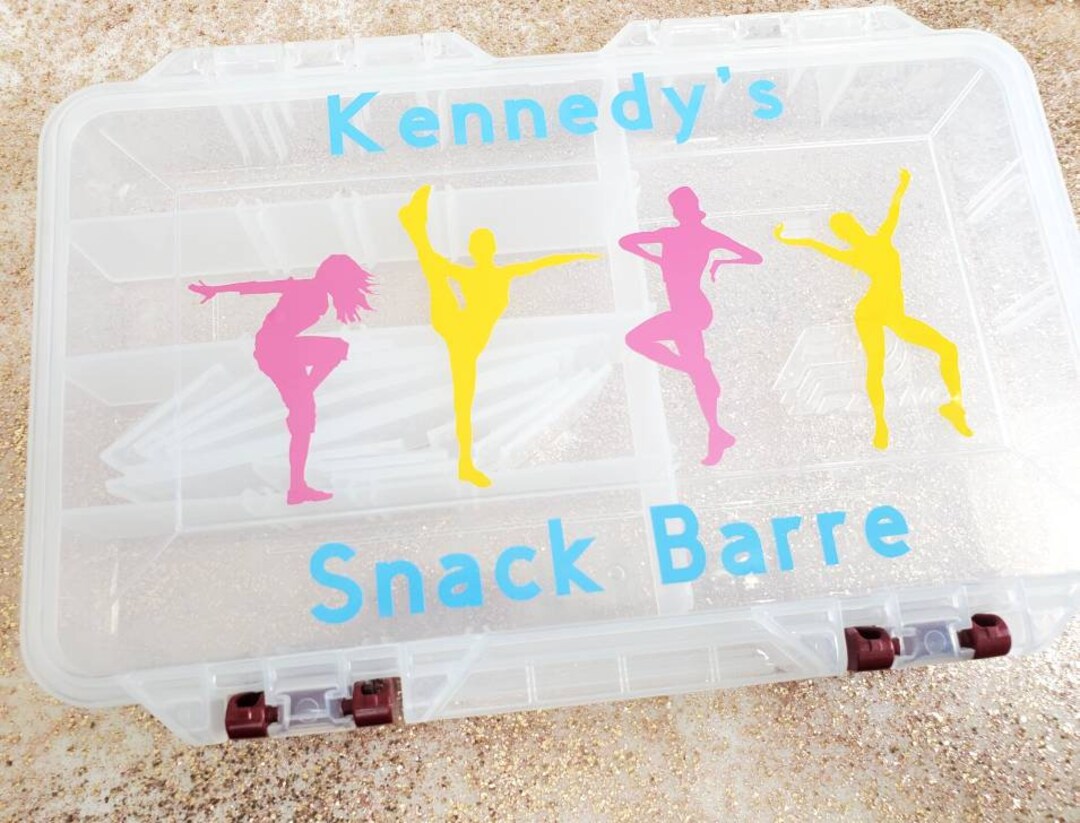 Customized Snack Box Hip Hop Jazz Dance Custom Name Snack Barre Dance ...