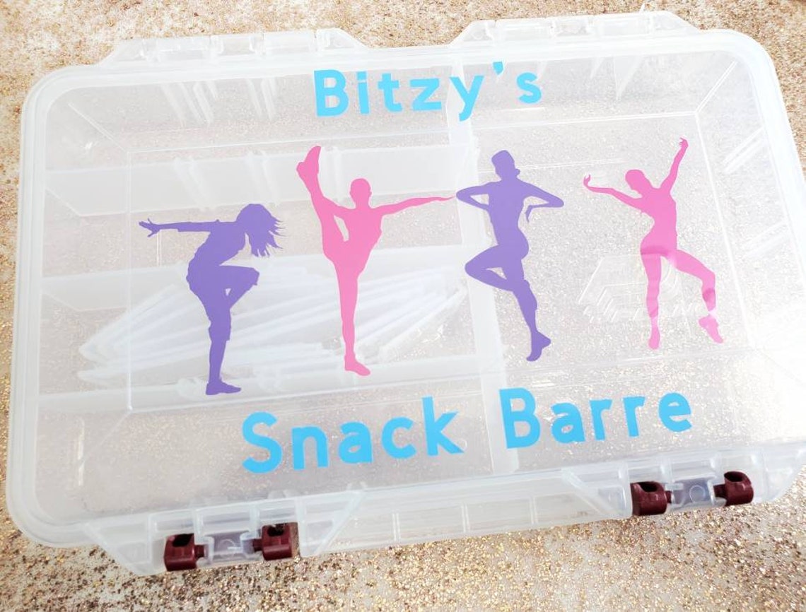 Customized Snack Box Hip Hop Jazz Dance Custom Name Snack | Etsy