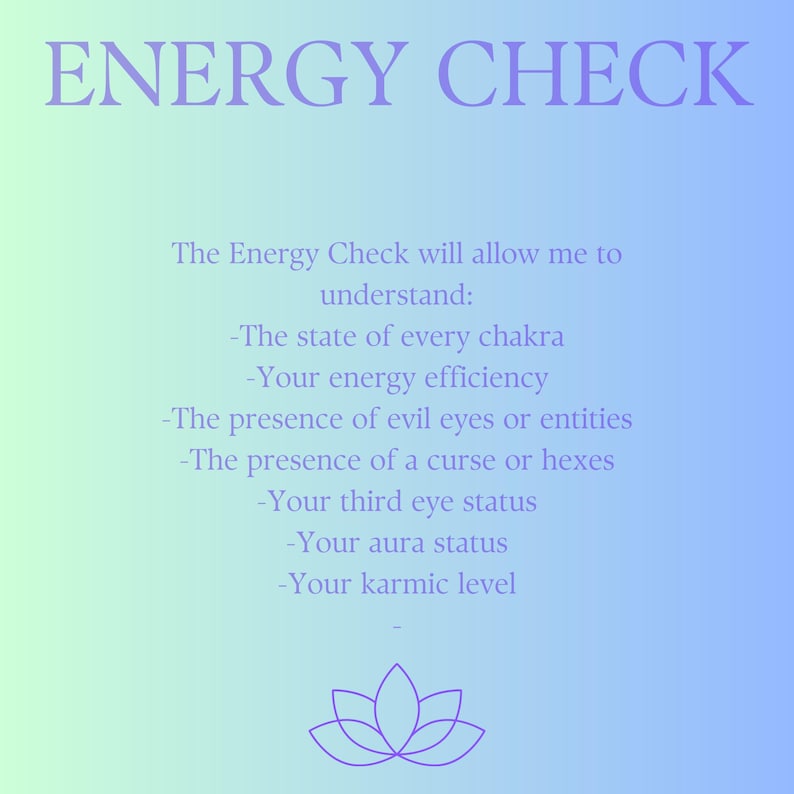 Chakra Reading: Full Energy Check and Analysis - Etsy