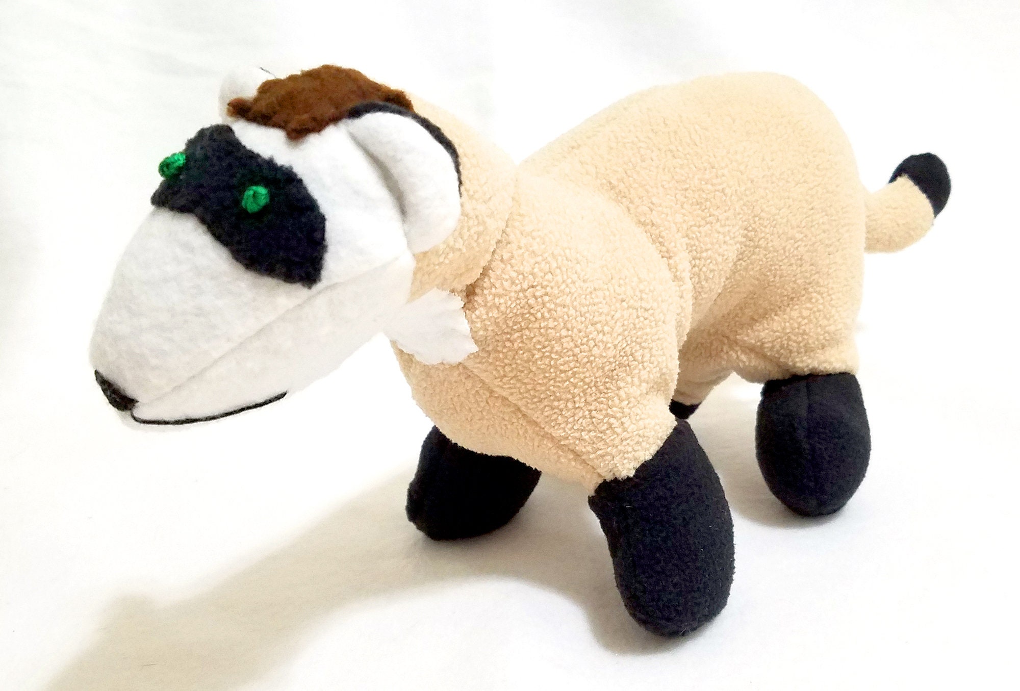 Black-footed Ferret PDF Sewing Pattern Printable Download Stuffed ...