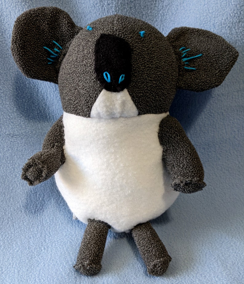 PDF Sewing Pattern Stuffed Plush KOALA Endangered Animal Species Bear ...