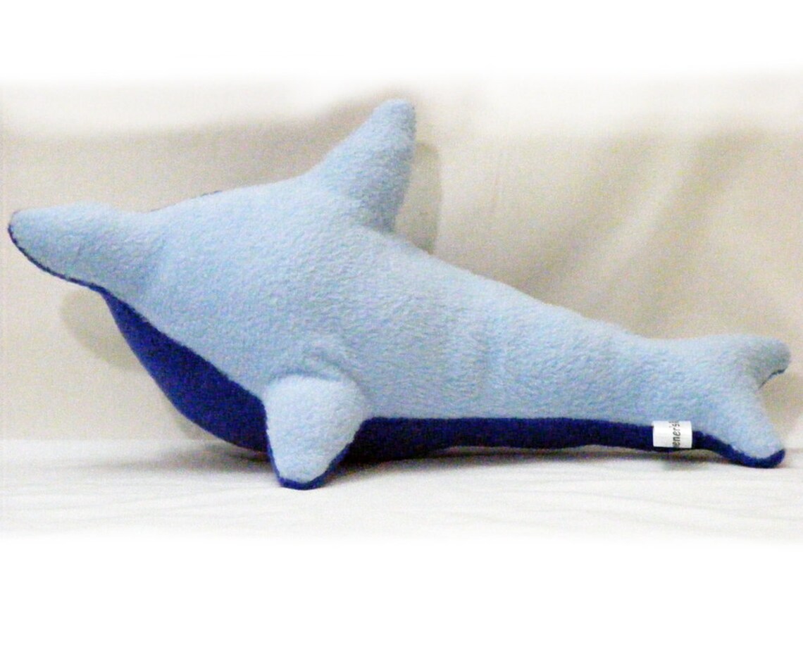 Large Stuffed Dolphin PDF Sewing Pattern Printable Charitable Donation ...