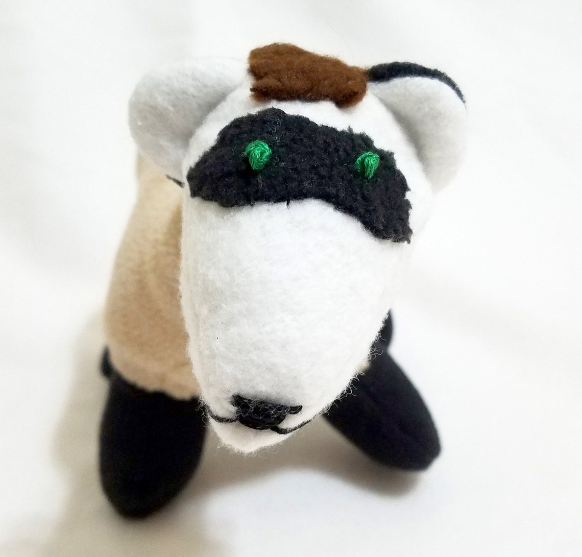 Black-footed Ferret PDF Sewing Pattern Printable Download Stuffed ...