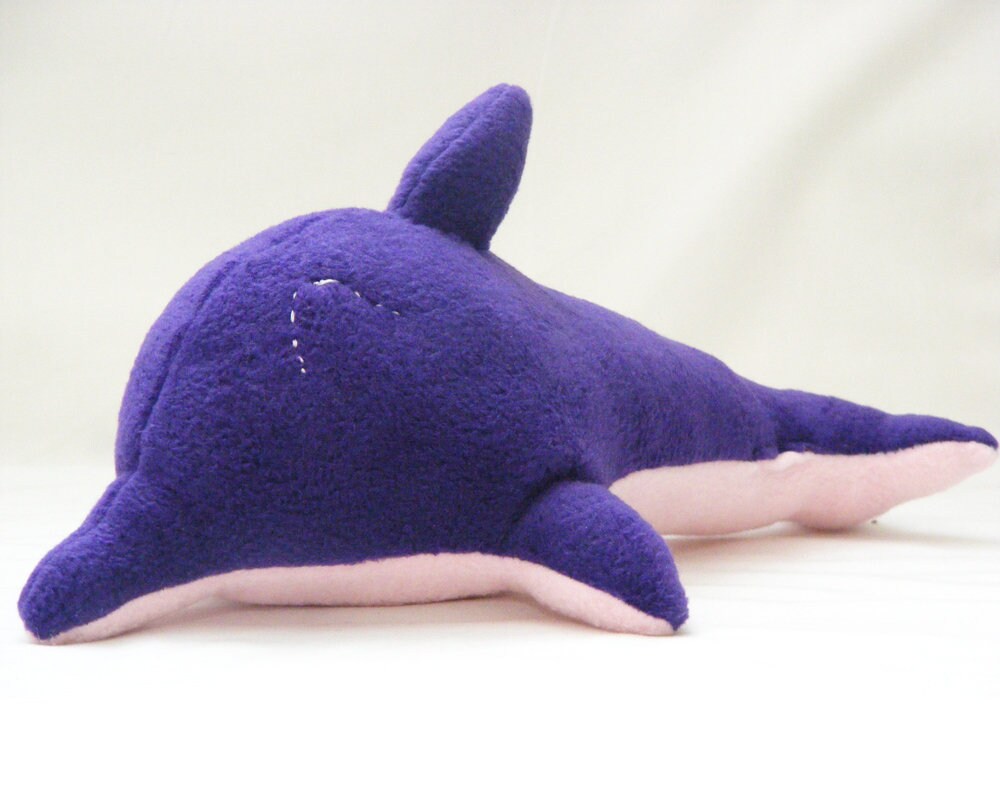 Large Stuffed Dolphin PDF Sewing Pattern Printable Charitable Donation ...
