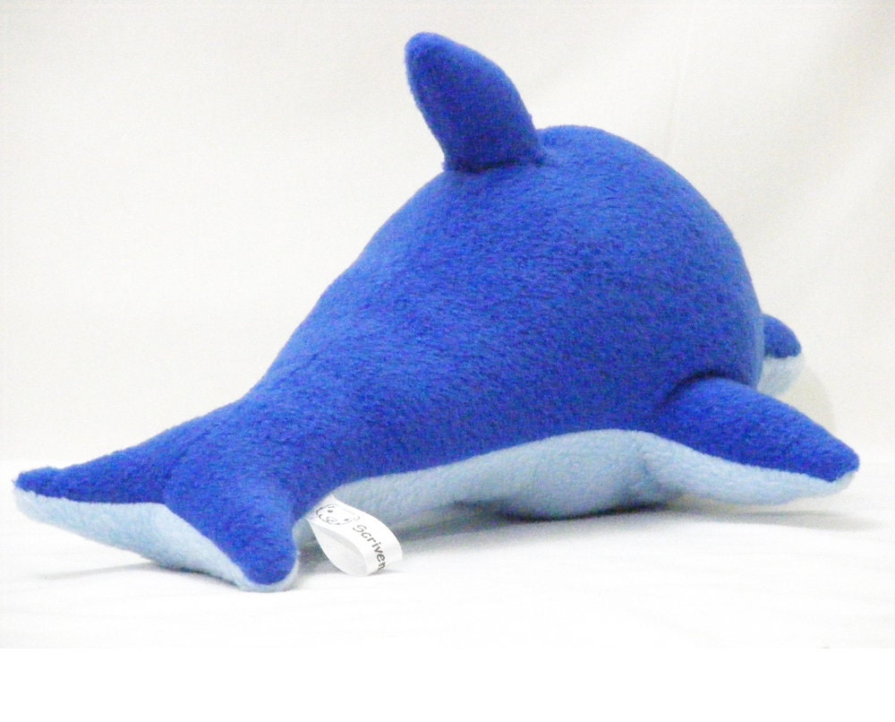 Large Stuffed Dolphin PDF Sewing Pattern Printable Charitable Donation ...