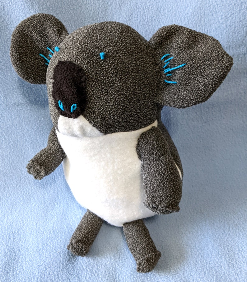 PDF Sewing Pattern Stuffed Plush KOALA Endangered Animal Species Bear ...