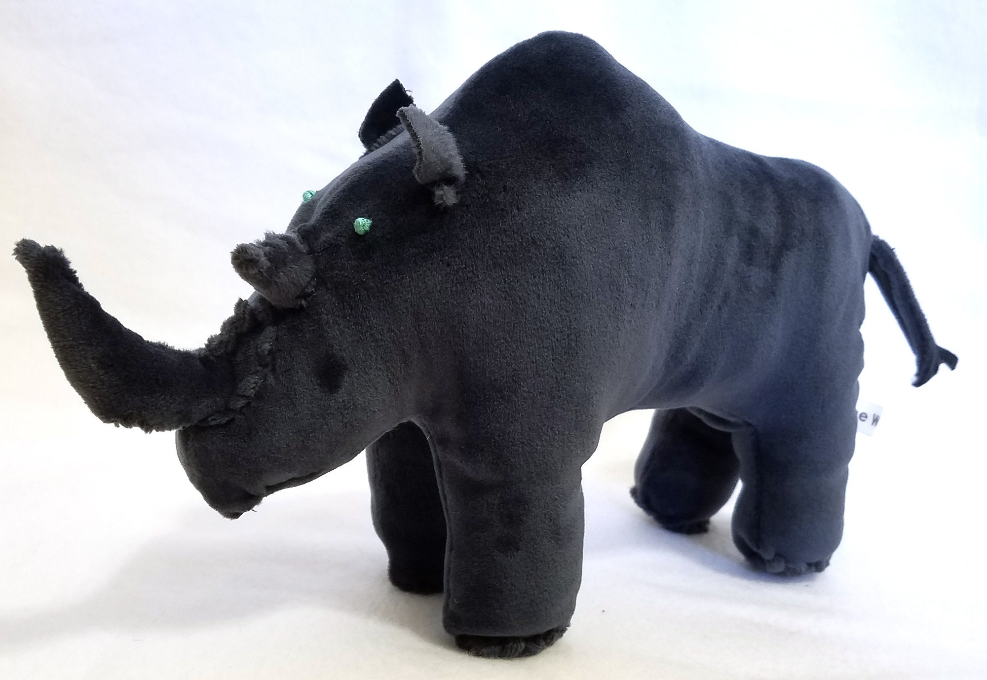 Black Rhinoceros Rhino PDF Sewing Printable Pattern Endangered Species ...