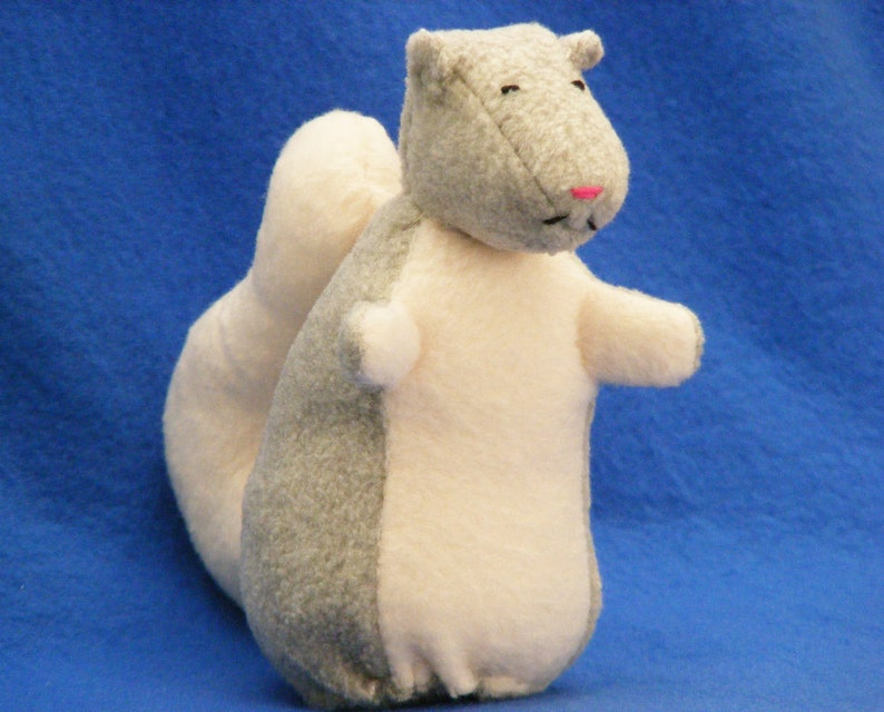 Stuffed Squirrel Sewing PDF Pattern Donation to WWF - Etsy