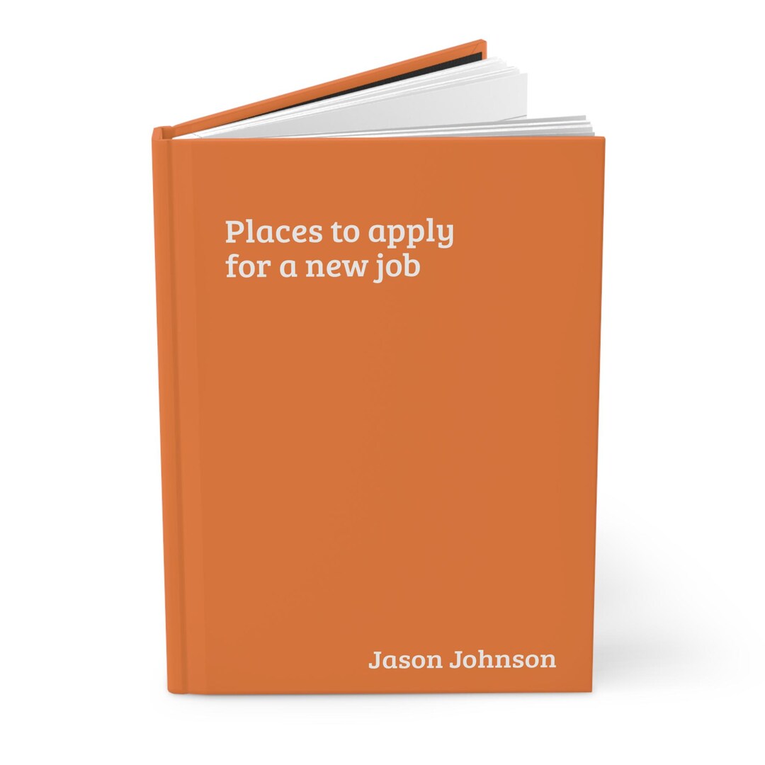 Funny 'apply for New Job' Notebook: Snarky Office Gift - Etsy