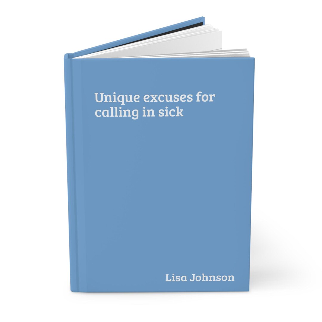 Unique Excuses, Funny Office, Exchange Gift, Work Notebook, Coworker ...