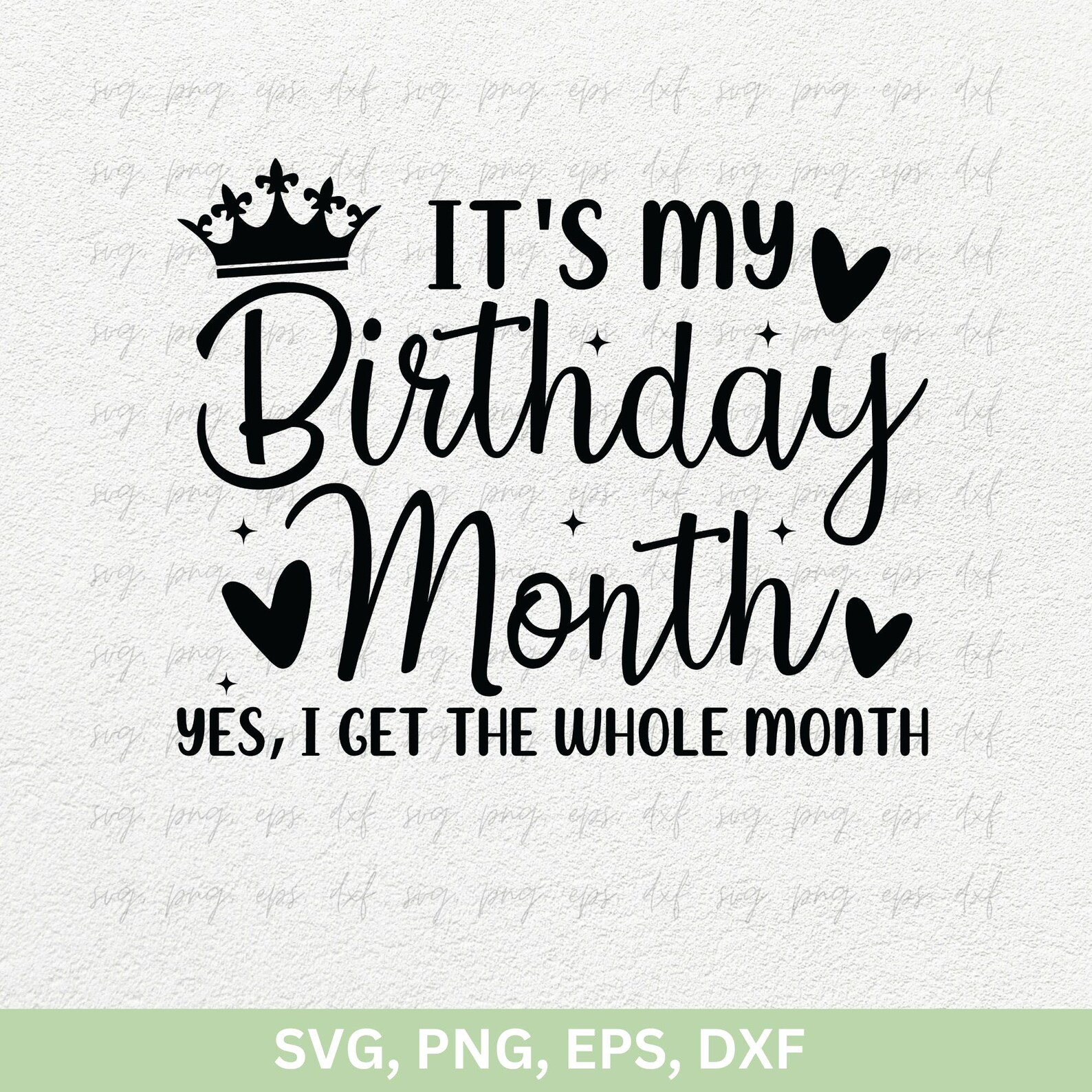 It's My Birthday Month SVG, Christmas Girl Gift SVG, December Girl Tee ...