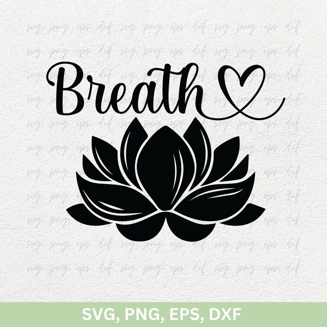 Breathe SVG Png, Popular Yoga Icon Svg, Just Breathe Vertical Shirts ...