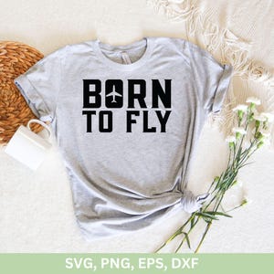 Pilot Svg Png, Born to Fly Svg Png | Pilot Svg Icon, Airplane Tshirts ...