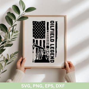 Oilfield Legend SVG File | Oilfield Svg | Oilfield Shirt Svg | Oil Rig ...
