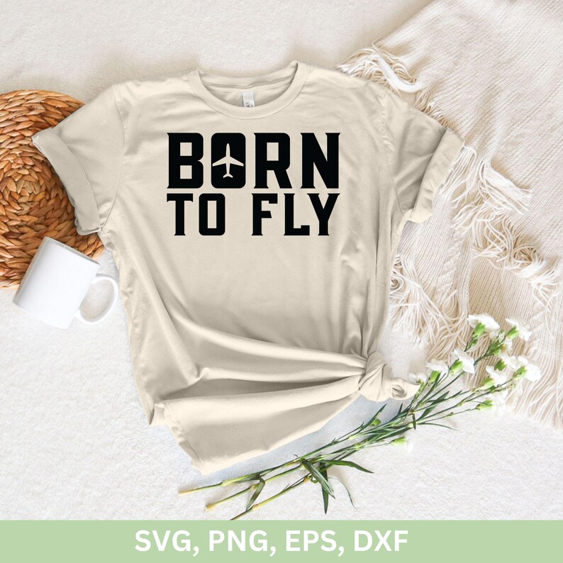 Pilot Svg Png, Born to Fly Svg Png | Pilot Svg Icon, Airplane Tshirts ...
