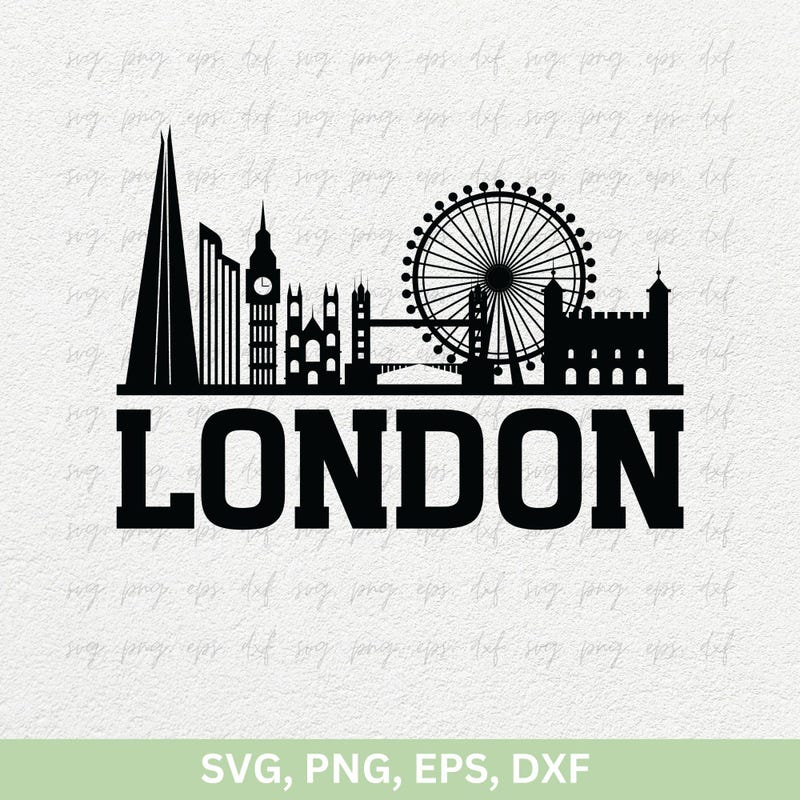 London Cricut Patterns - Etsy UK