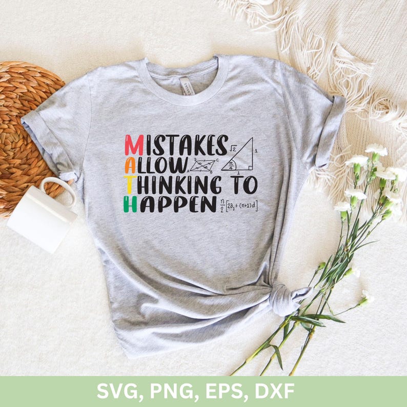 Mistakes Allow Thinking to Happen Svg | Teacher Appreciation Svg ...
