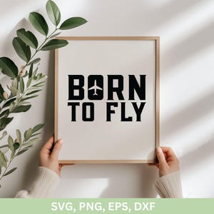 Pilot Svg Png, Born to Fly Svg Png | Pilot Svg Icon, Airplane Tshirts ...