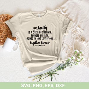 Our Family is A Circle of Strength Svg | Family Reunion Shirts Svg ...