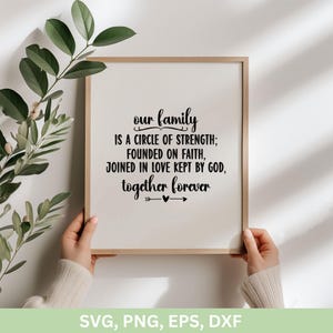 Our Family is A Circle of Strength Svg | Family Reunion Shirts Svg ...