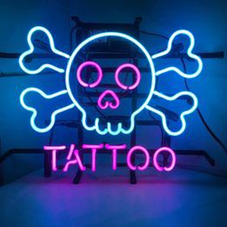Neon Tattoo Sign - Etsy