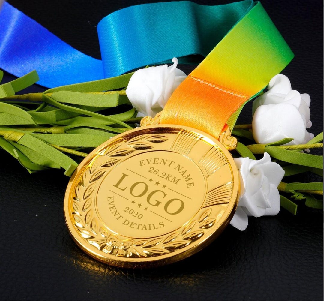 Personalized Sports Medal: Custom Engraved Aluminum Alloy Finisher ...