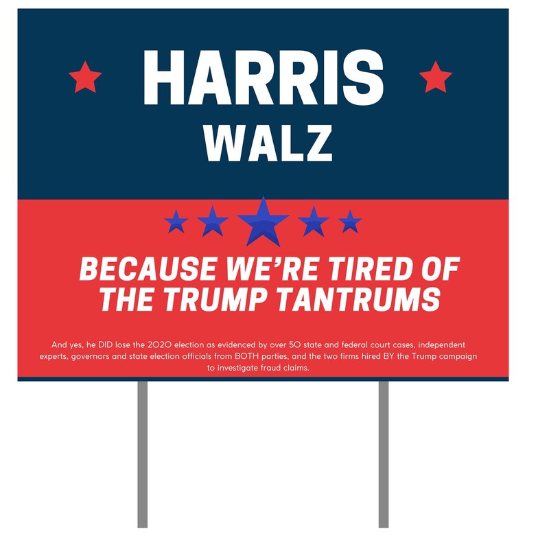 Yard Signs Anti Trump - Etsy