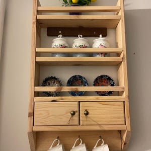 Wood Shelf, Wooden Shelves, Space Rack, Wood Sheves, Wall Shelves ...
