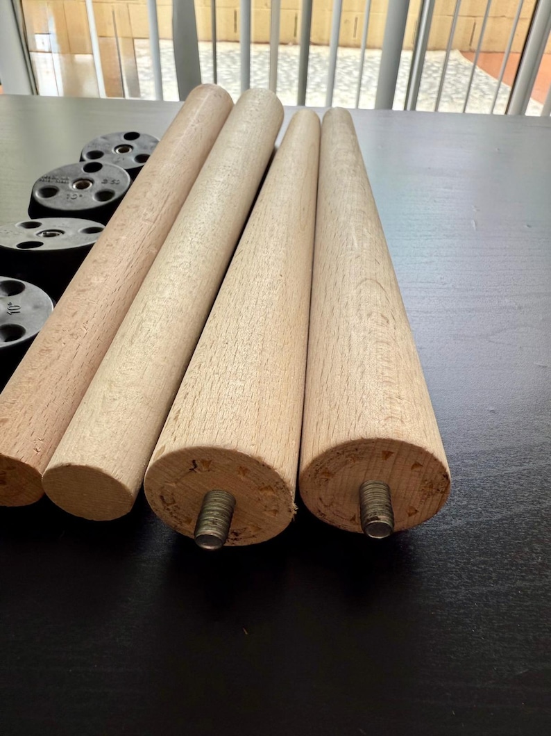 Wooden Picnic Table Legs, Legs, Table Legs Set - Etsy